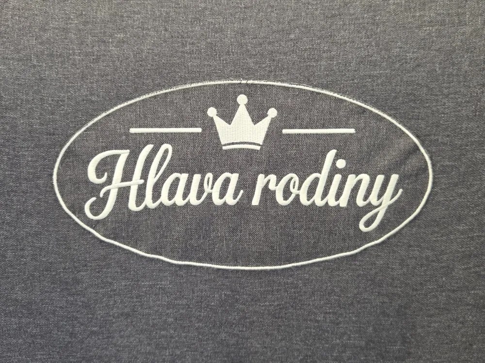 Křeslo ušák  "Hlava rodiny" VISBY – masiv, látka, šedá Kupžidle