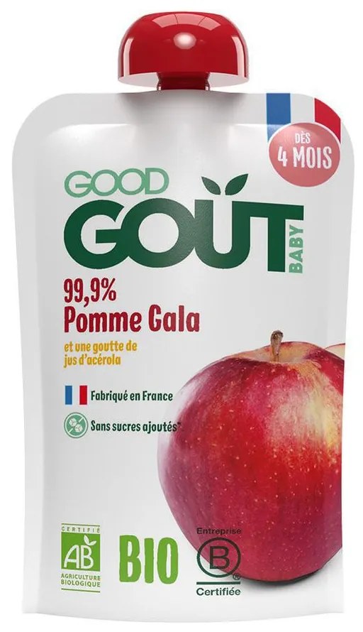 Good Gout BIO Jablko Gala (120 g)
