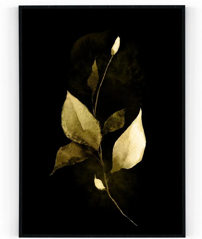Plakát / Obraz Gold Samolepící plátno A4 - 21 x 29,7 cm