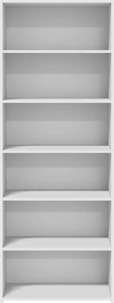 Skříň highboard bílá 70 x 41 x 185 cm kompozitní dřevo 3281687