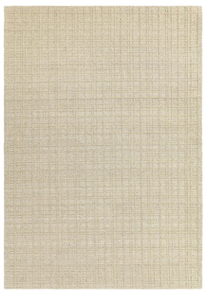 Krémový ručně tkaný koberec s příměsí vlny 160x230 cm Thatch Sand – Asiatic Carpets