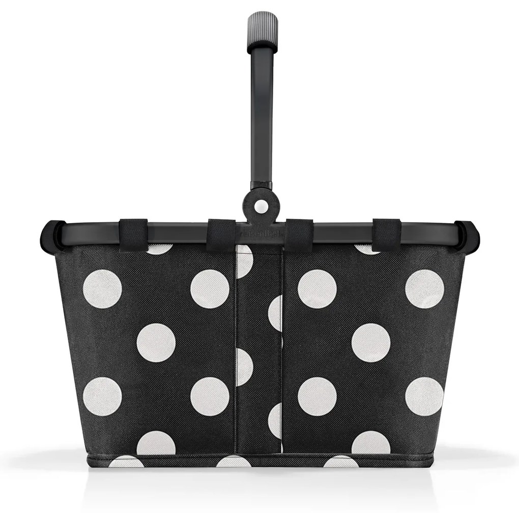 Nákupní košík Reisenthel Carrybag XS Frame Dots white