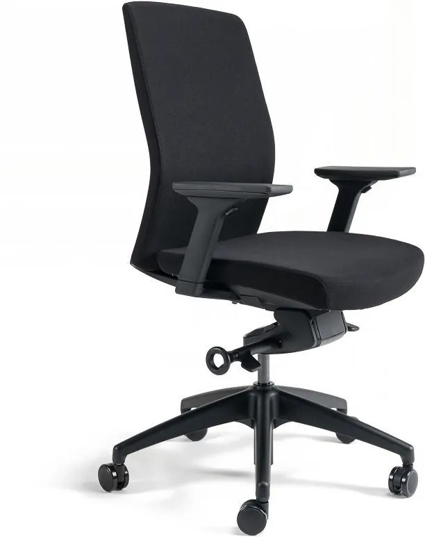 Office Pro Kancelářská židle J2 bez podhlavníku Barva potahu: J1-201 černá