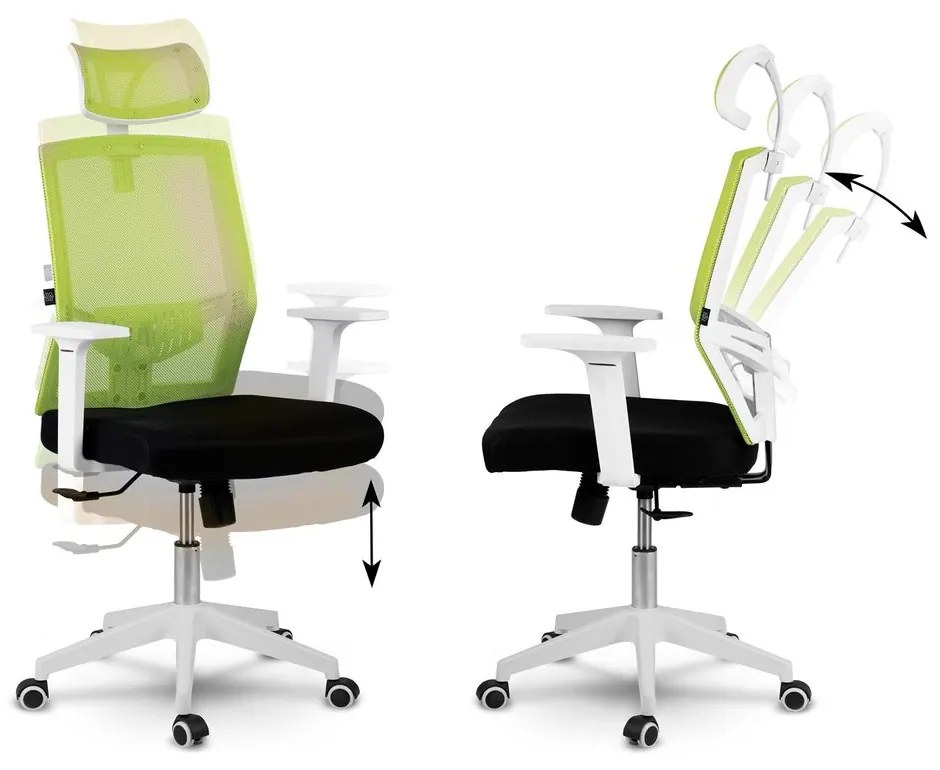 Global Income s.c. Kancelářská židle Rotar - zelená