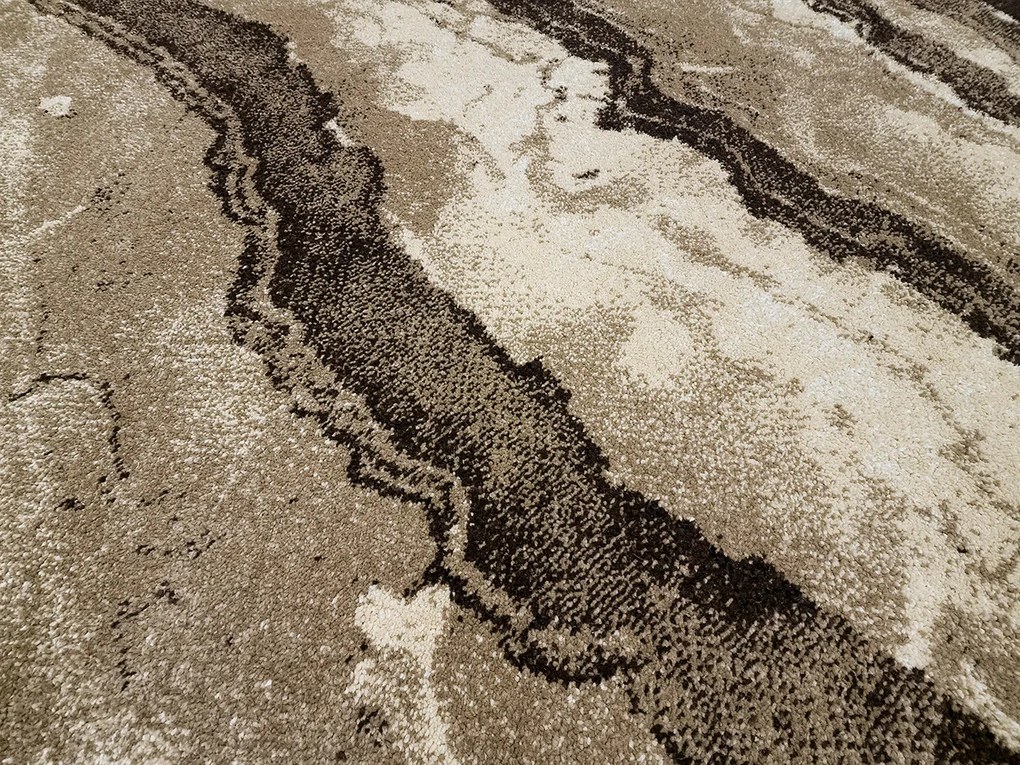 BE Koberec Wenus 7772 BEIGE - béžový, hnědý obdélníkový Rozměr: 280x370 cm