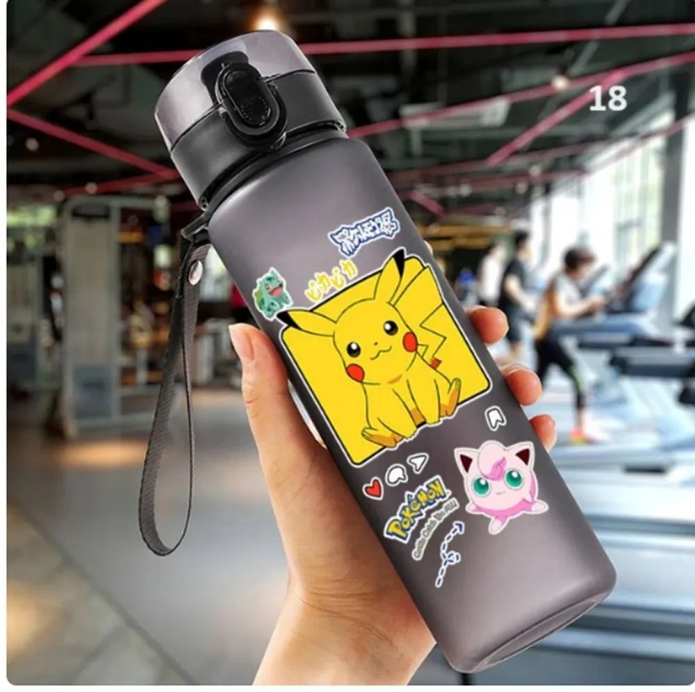 Plastová láhev s motivem Pokémonů (560 ml) Barva: 18