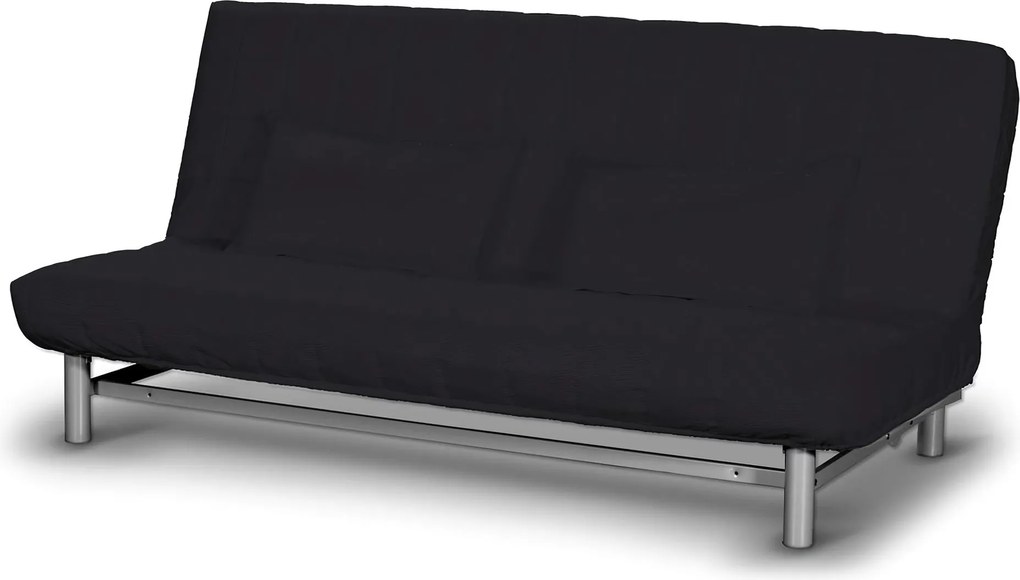 Potah na pohovku IKEA  Beddinge krátký barva černá látka pletený vzor