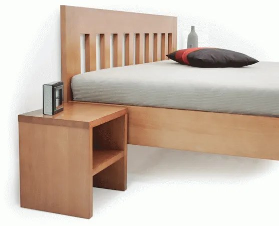 GWdesign Postel Orfeus - buk Moření: B0, Síla materiálu: 40 mm, Rozměr: 160 x 200 cm