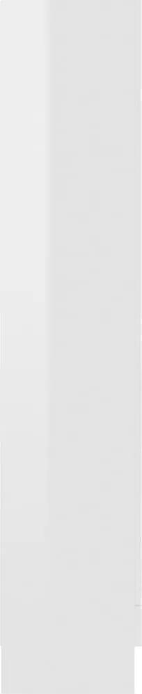 vidaXL Knihovna 82,5x30,5x150 cm dřevotříska [802729] Barva: kouřový dub