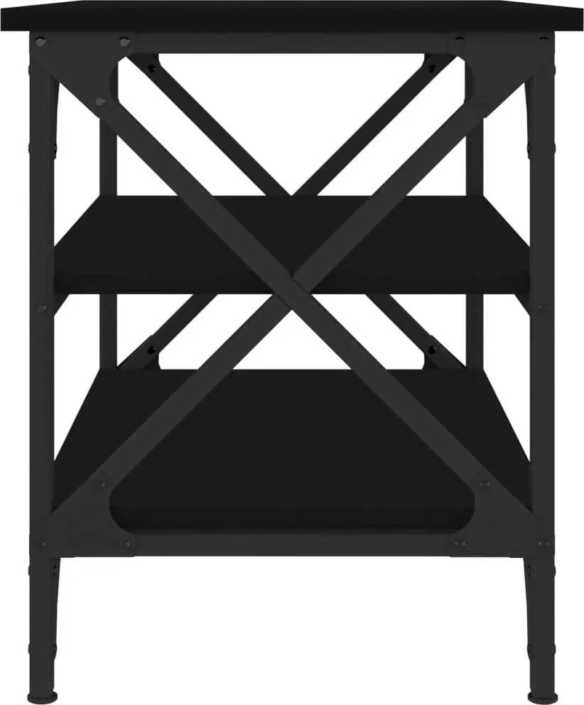 vidaXL Odkládací stolek 55 x 38 x 45 cm kompozitní dřevo [823332] Barva: dub sonoma