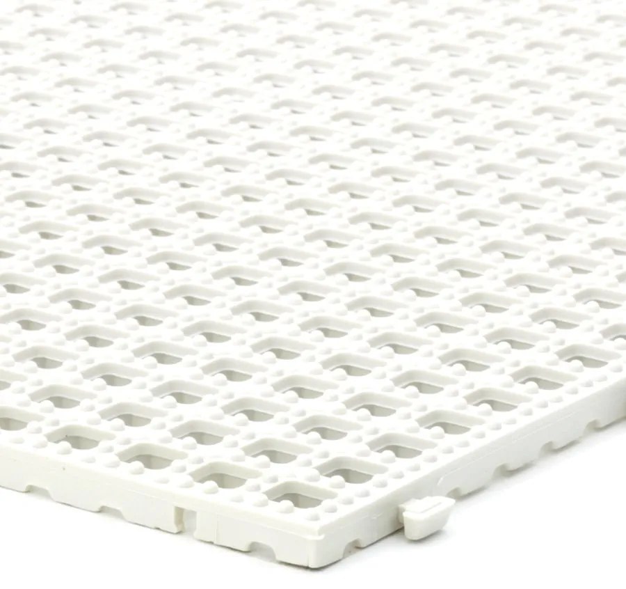 Plastová dlažba Linea Flextile 39,5 x 39,5 x 0,8 cm, bílá