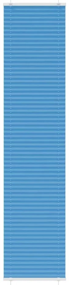 Plisovaná roleta modrá 40x200 cm Šířka látky 39,4 cm Polyester