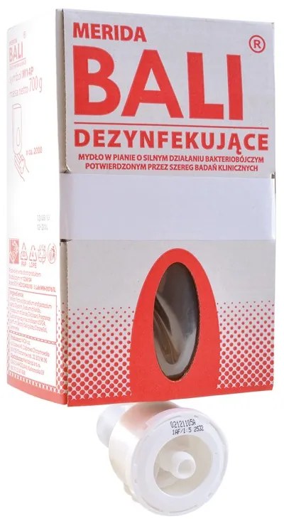 Pěnové mýdlo Merida Bali Sanitinas 6 x 700 ml, antibakteriální