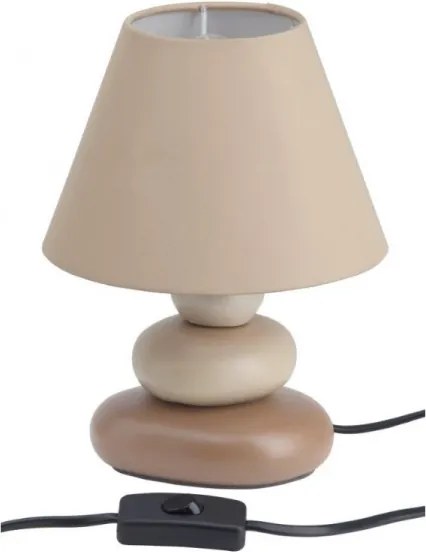 Brilliant - Stolní lampa PAOLO 1xE14/40W/230V keramika/béžová