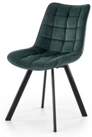 Halmar židle K332 barevné provedení: tmavě zelená