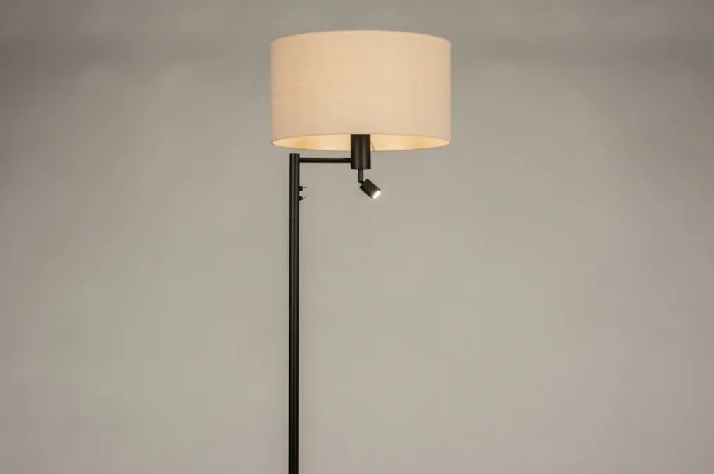 Stojací designová lampa La Scale Crema and Black