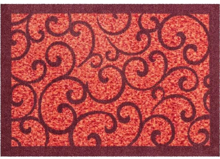 GRUND GRILLO - Protiskluzová vstupní rohožka 60x85 cm, červená