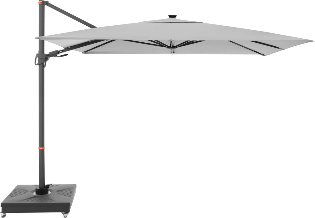 Doppler myZone LED 220 x 300 cm světle šedá