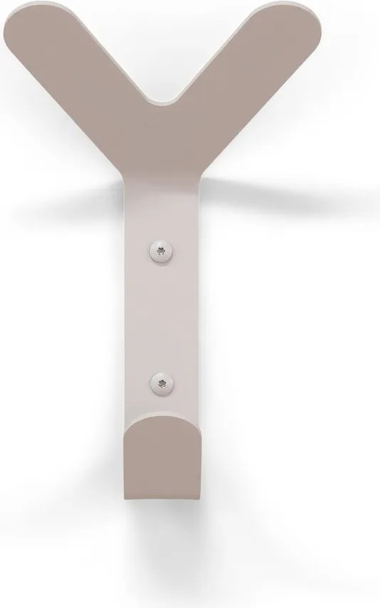 Taupe nástěnný ocelový háček Frondo – Spinder Design