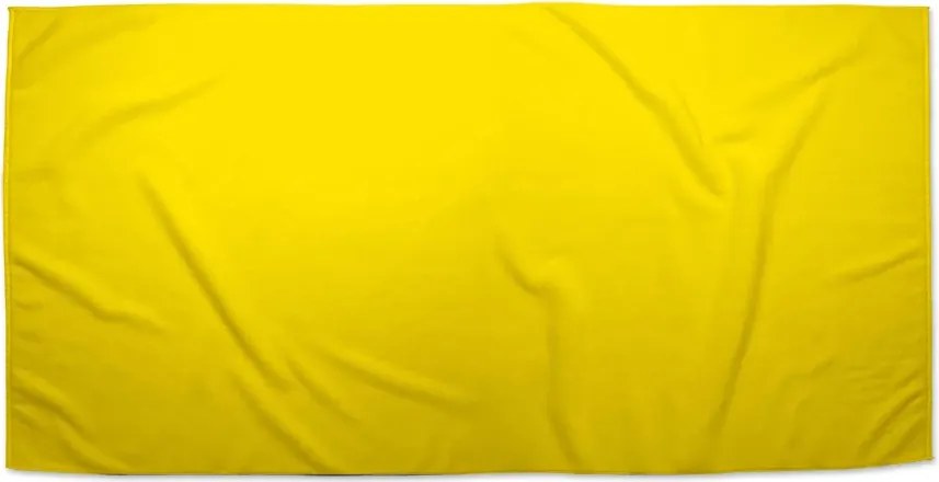 Sablio Ručník Žlutá 2 - 70x140 cm