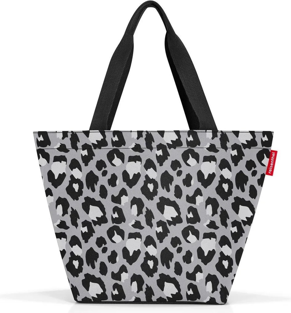 Taška přes rameno Reisenthel Shopper M leo nero