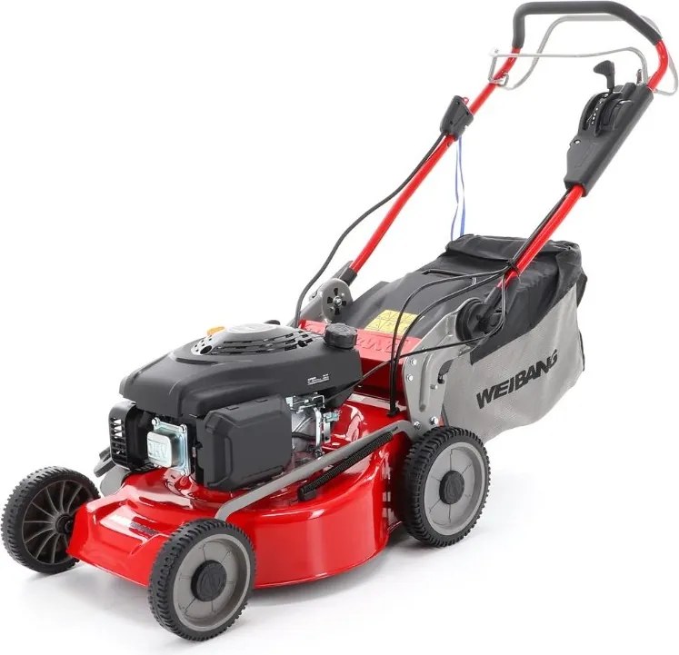 Benzínová sekačka Weibang WB 456 SCVE 6in1 elektrostart, pojezd, 46 cm, plochy do 1200 m2