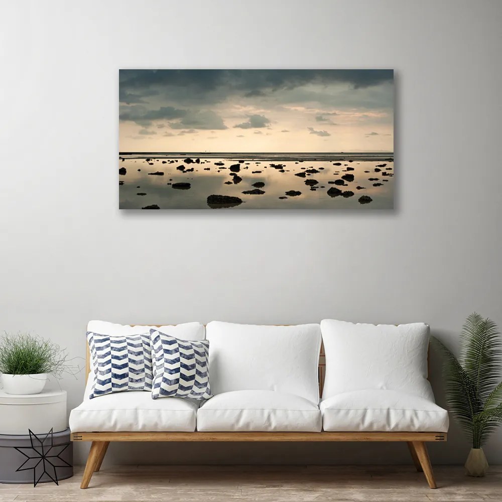 Obraz na plátně Voda Krajina 100x50 cm