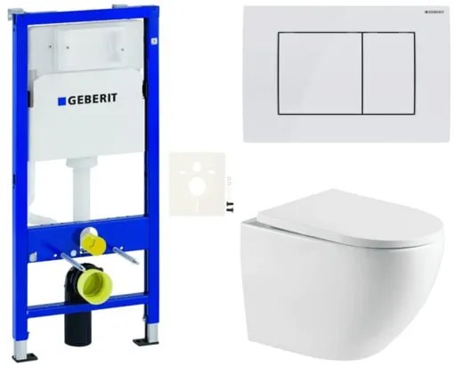 Závěsný wc set do lehkých stěn / předstěnová SAT SIKOGESREX67D30