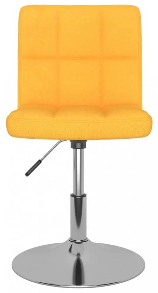Barová židle látka / kov Dekorhome Krémová