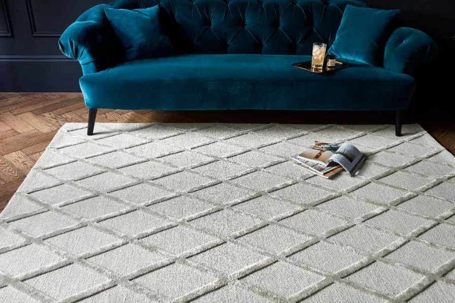 Šedý koberec Doons Silver Diamond Rozměry: 120x170 cm