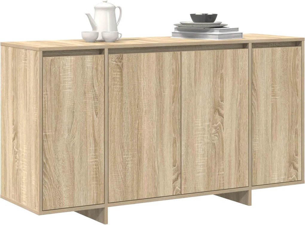 Servírovací skříň Sonoma dub 135 x 41 x 75 cm Kompozitní dřevo 3333888