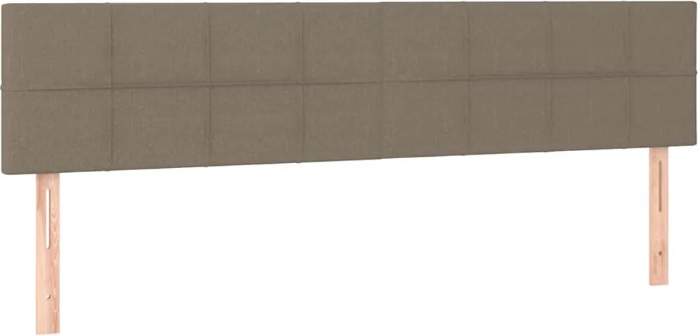 Box spring postel s matrací taupe 120x190 cm textil 3270408