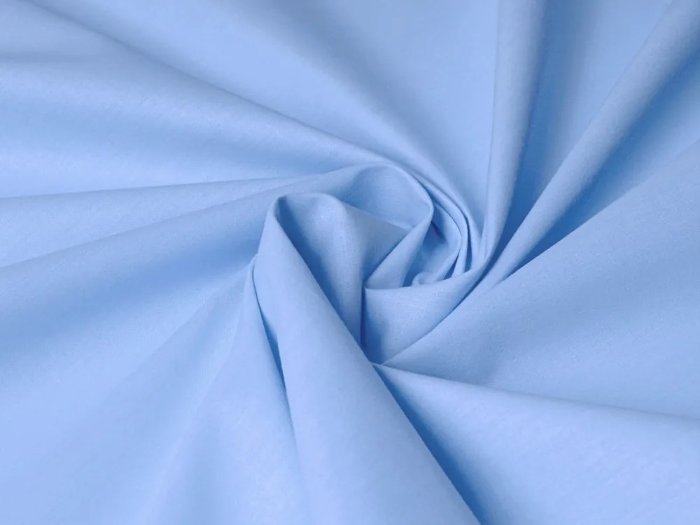 Biante Bavlněný běhoun na stůl Moni MOD-509 Nebeská modrá 20x180 cm