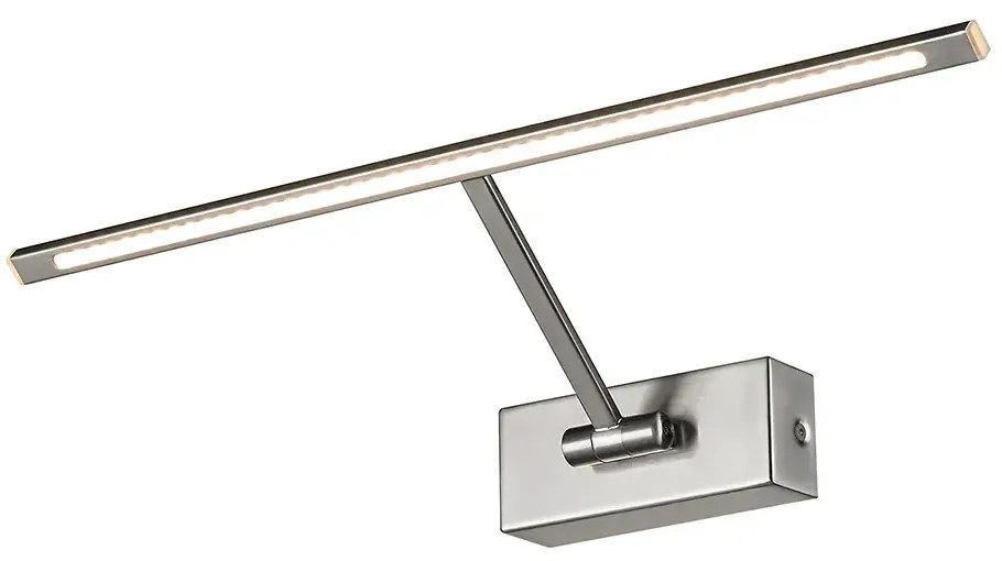 LED nástěnné svítidlo Monalisa 46 Satin Nickel
