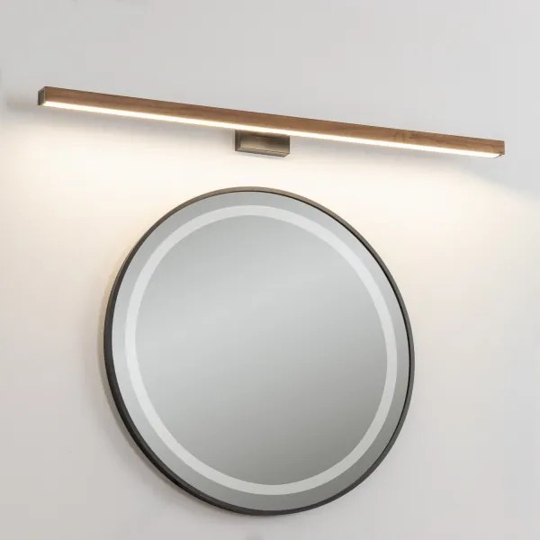 Brilagi-LED Koupelnové osvětlení zrcadla WOODY MIRROR LED/15W/230V IP44 dub/čern