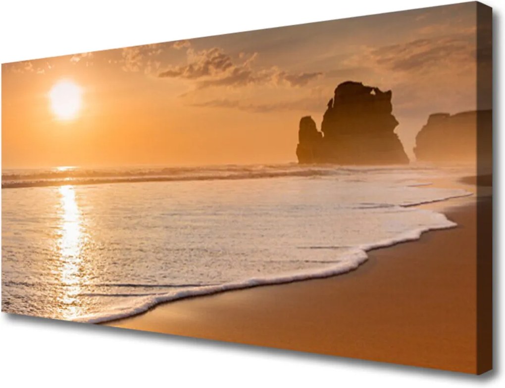 Obraz Canvas Moře Pláž Slunce Krajina
