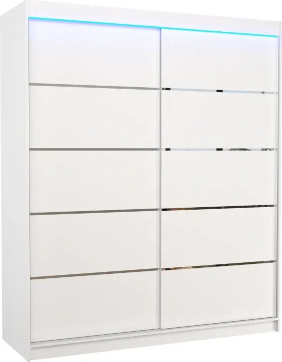 Posuvná skříň s LED osvětlením SPECTRA 180