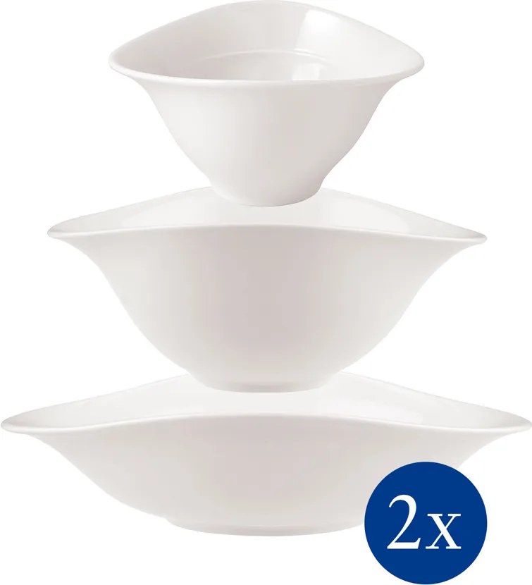 Villeroy&Boch Villeroy & Boch Vapiano sada 3 misek, 26,1 × 21 × 16,2 cm