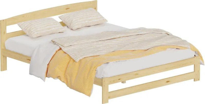 Postel s roštem, přírodní, 160x200, AZRA Kondela 0000411690
