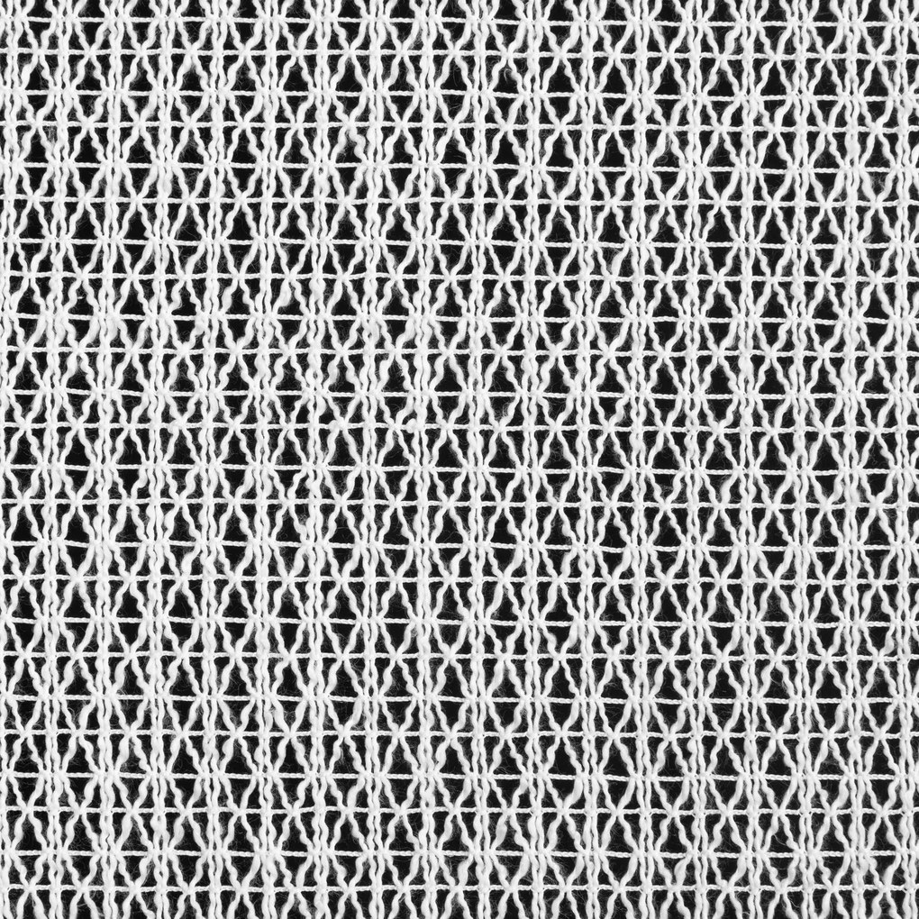 ZÁCLONA NA KROUŽCÍCH ATENA 140X260 CM BÍLÁ
