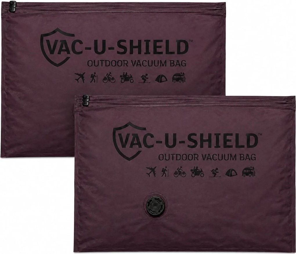Lavatelli Sada 2 vakuových extra pevných sáčků o rozměrech 45 x 34 cm VAC-U-SHIELD