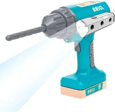 BRIO Stavebnice BUILDER Vrtačka na baterie / od 3 let