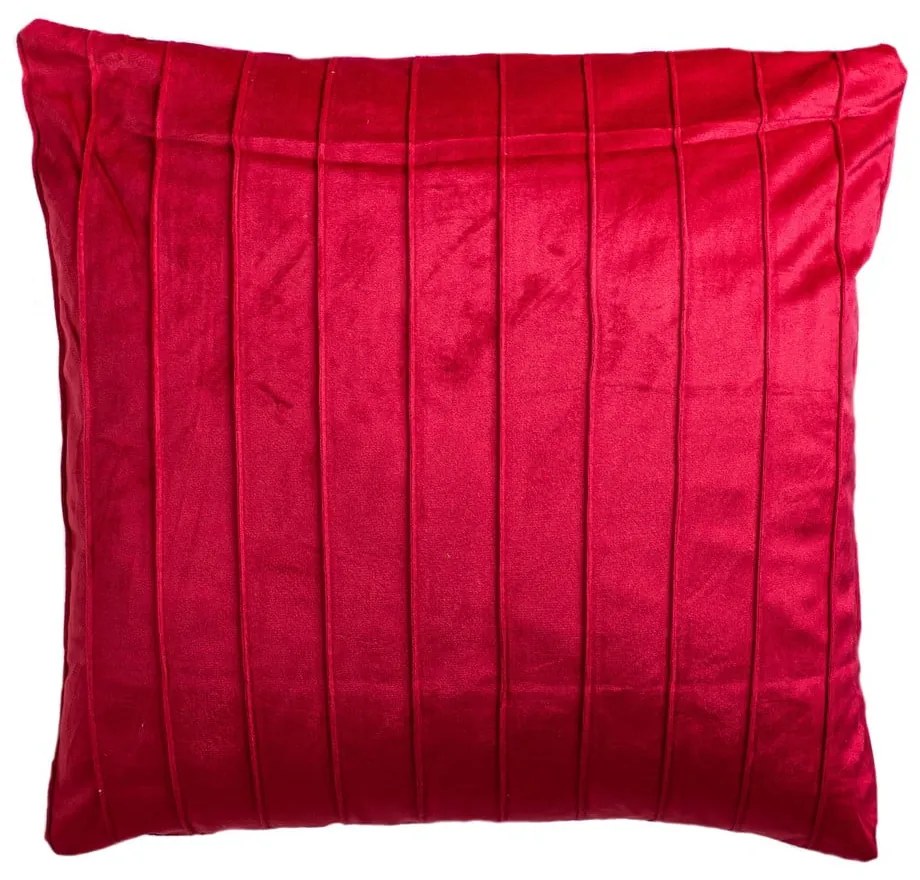 Červený dekorativní polštář JAHU collections Stripe, 45 x 45 cm