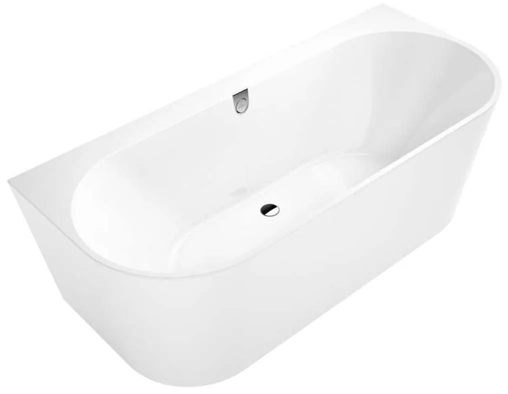 Villeroy & Boch Oberon 2.0 - Vana 180x80x46 cm, Quaryl, bílá UBQ180OBR9CD00V-01