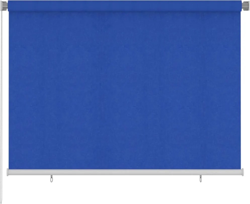 Venkovní roleta 205 (Š) x 140 (V) cm modrá HDPE 312842