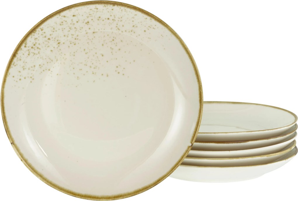 XXXLutz SADA MĚLKÝCH TALÍŘŮ, keramika, 27 cm Creatable - Online Only nádobí - 007768071701