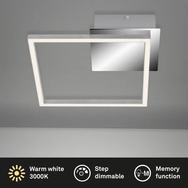 Briloner 3105-018 - LED Stmívatelné stropní svítidlo FRAMES LED/9,7W/230V