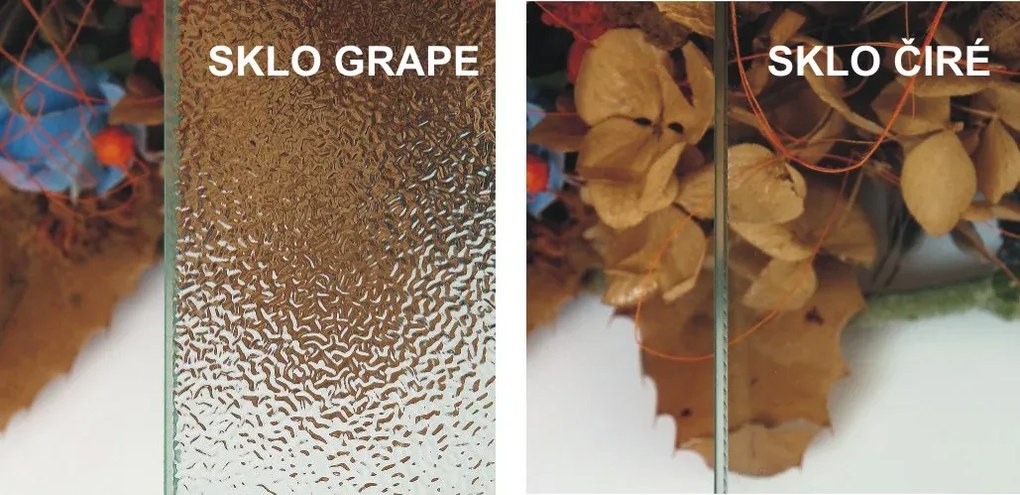 HANY 83-87 Grape Sprchové dveře otevírací dvoukřídlé