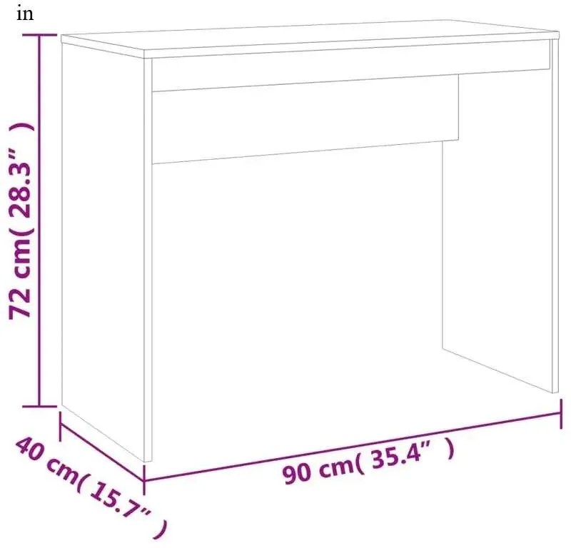 Pracovní, PC stůl, dřevo, dub sonoma, NoBi VERNER NEW