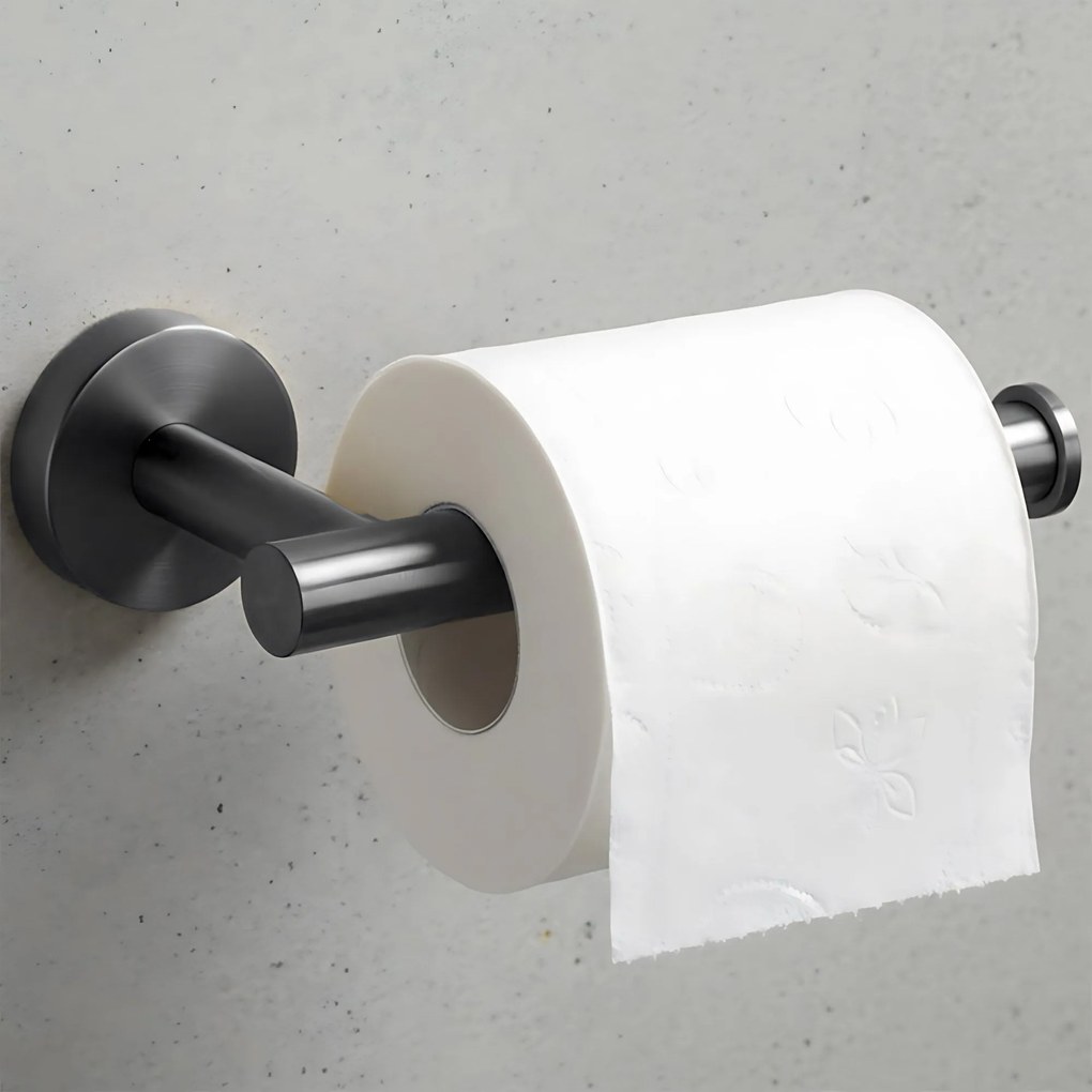 Rea Ari, sada koupelnových doplňků 4 ks, grafitová, REA-06601